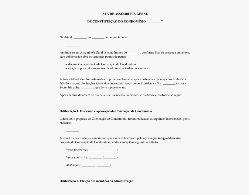 Modelo De Ata - Letter - Free Transparent PNG Download - PNGkey