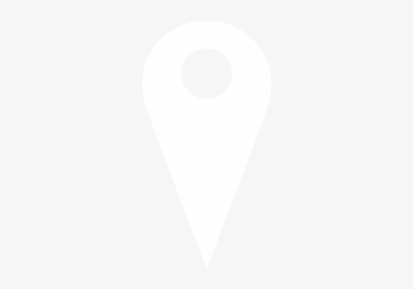Pin Icon - White Location Pin Png - Free Transparent PNG Download - PNGkey