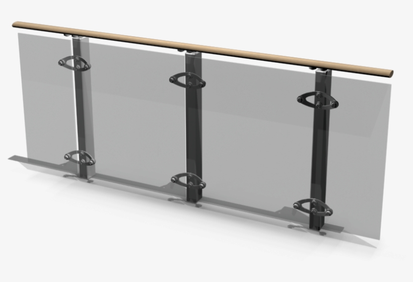 Railing - Transparent Glass Railing Png - Free Transparent PNG Download ...