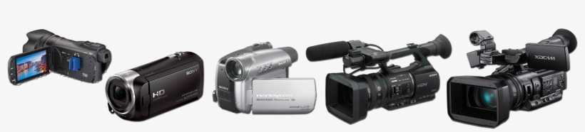Camcorder Main Png - Different Types Of Video Camera - Free Transparent ...