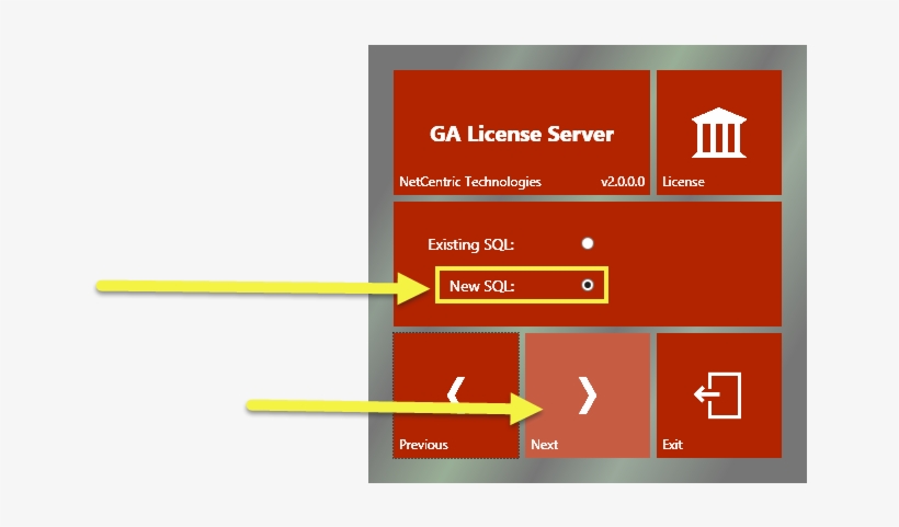 The Radio Button For A New Sql Server Is Selected And - Diagram - Free ...