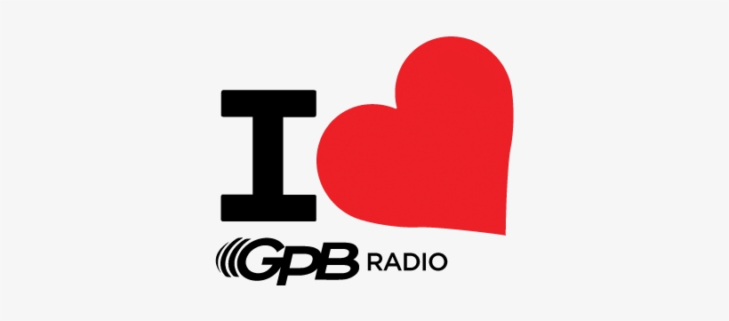 I Love Gpb Radio Button - Georgia Public Broadcasting - Free ...