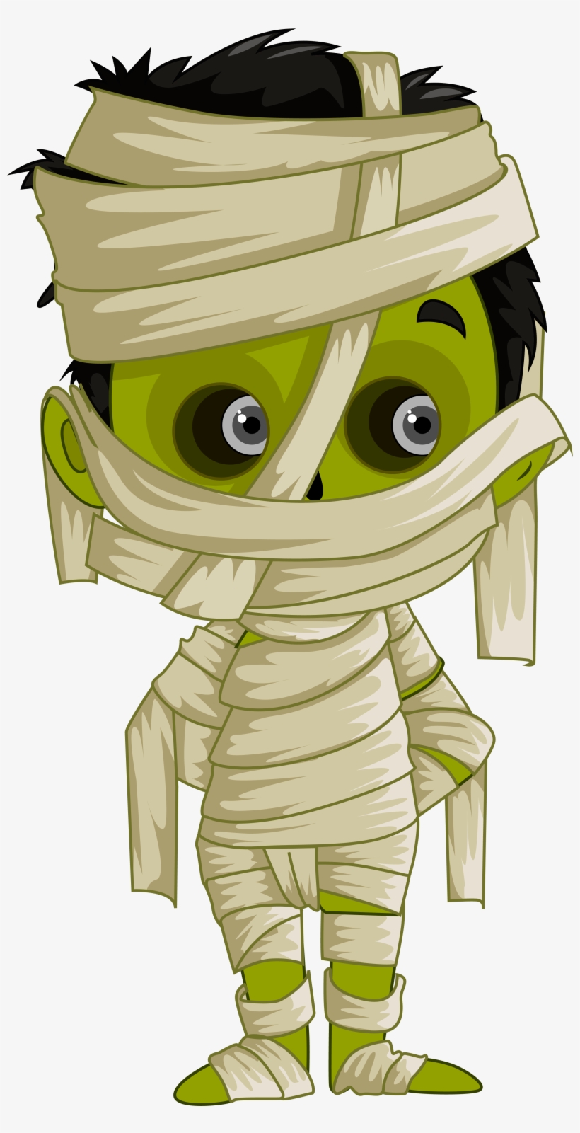 Halloween Mummy Clipart - Free Transparent PNG Download - PNGkey