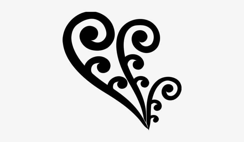 Besbswy - Koru Black And White - Free Transparent PNG Download - PNGkey