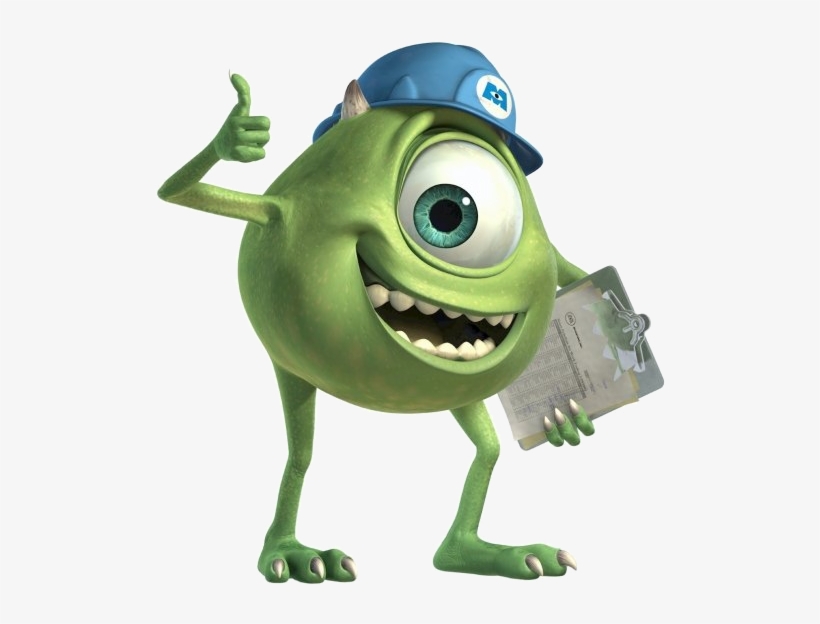 Mike Wazowski Render - Mike Wazowski Png - Free Transparent PNG ...