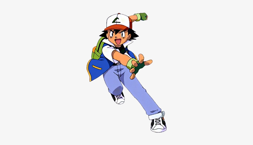 Anime Ash - Ash Ketchum - Free Transparent PNG Download - PNGkey