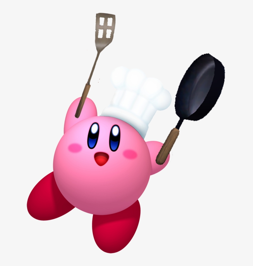 Cook Kirby Kdl3d - Kirby Nintendo - Free Transparent PNG Download - PNGkey