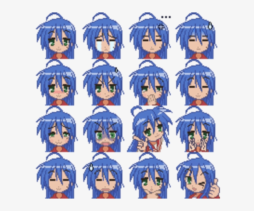 Anime Lucky Star Konata - Free Transparent PNG Download - PNGkey