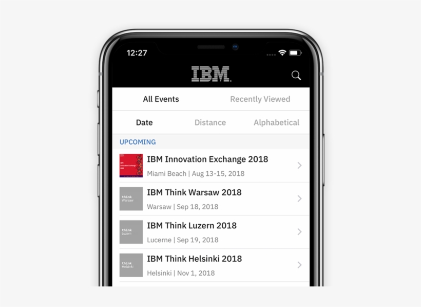 Ibm Embraces A Single App For Its Global Events, Regional - Messaging ...