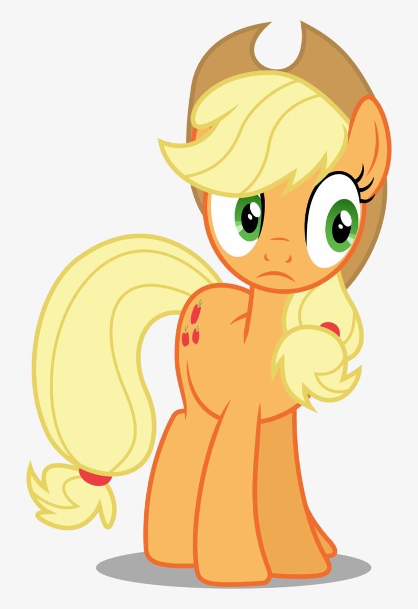 Applejack's Confused Ish Face By Itv Canterlot - Mlp Applejack Confused ...