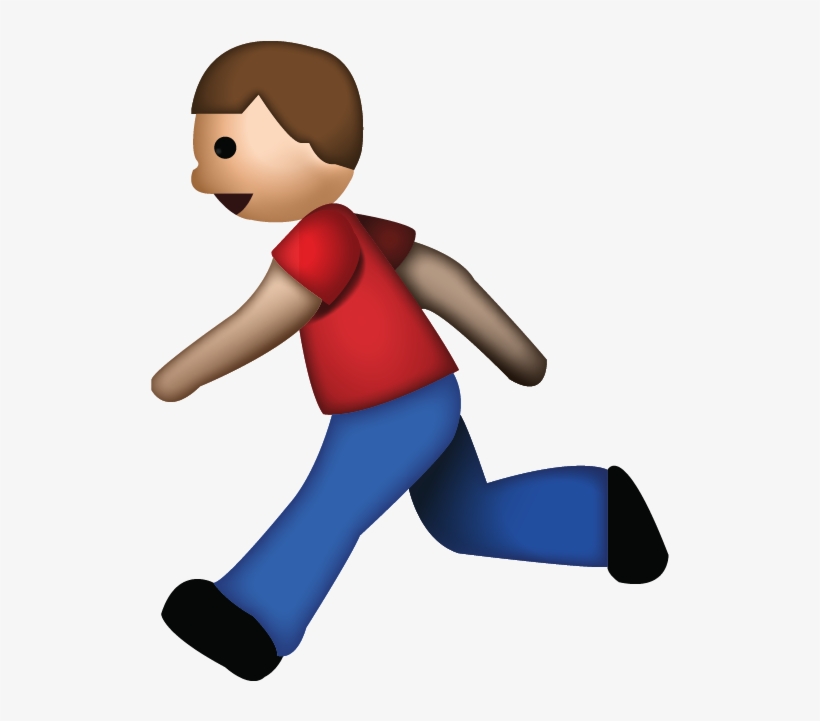 Download Ai File - Running Man Emoji Transparent - Free Transparent PNG ...