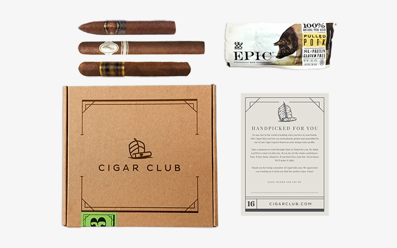 Cigar Club Subscription Box Brand Mockup - Epic - Chicken Bar Sriracha ...