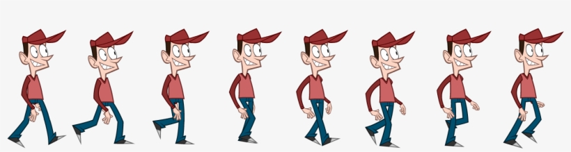Texturepacker Spritesheet Output Animation Frames - Walk Cycle ...