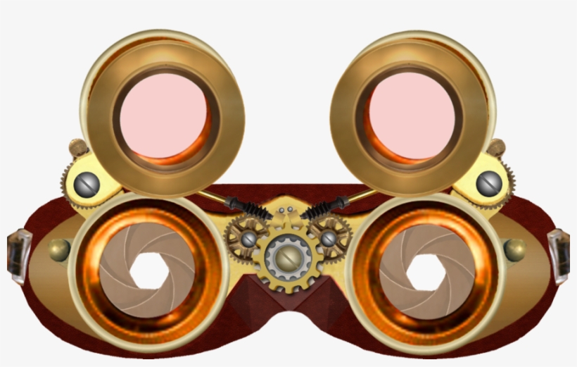 Download Free High-quality - Steampunk Goggles Front View - Free ...