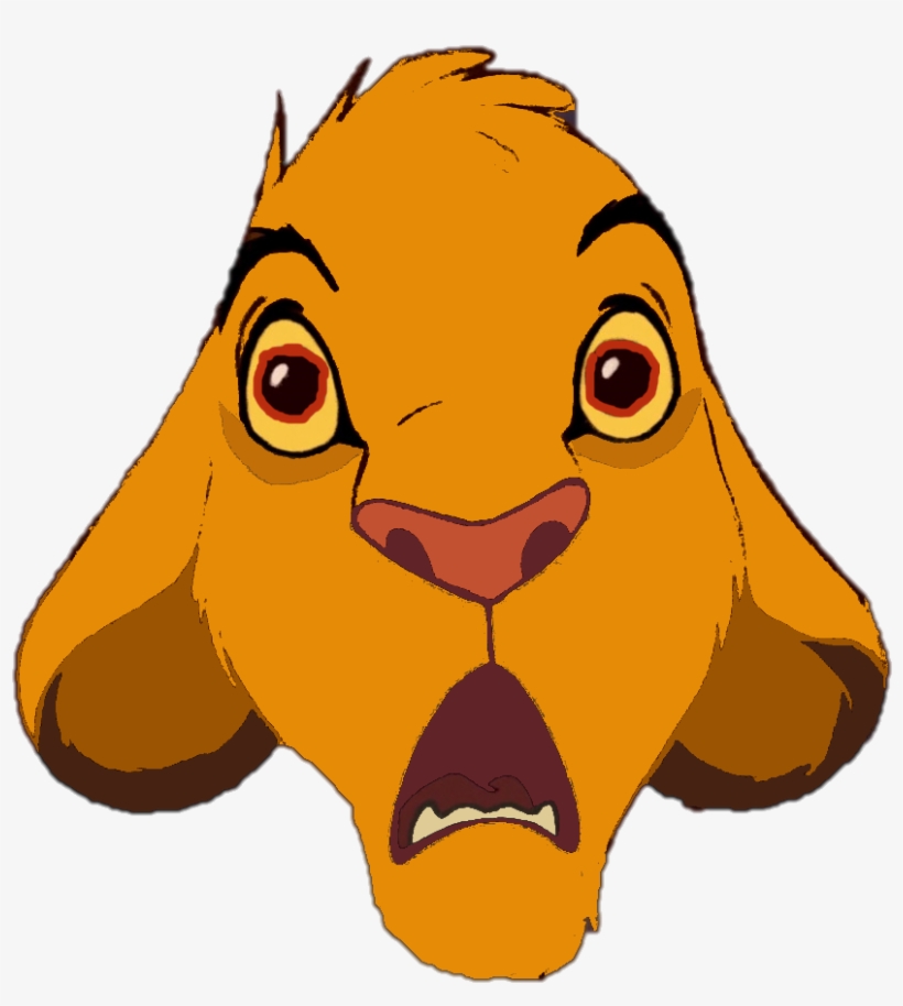 Download The Lion King Clipart Hq Png Image - Lion King Simba Shocked ...