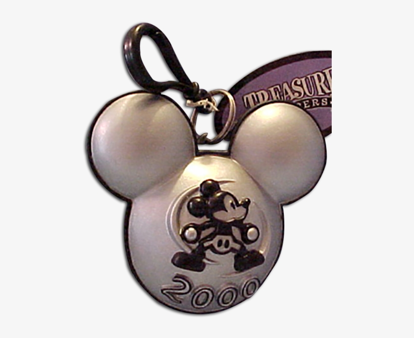 Mickey Treasure Keeper Silhouette 2000 Disney Keychain - Mickey Mouse ...