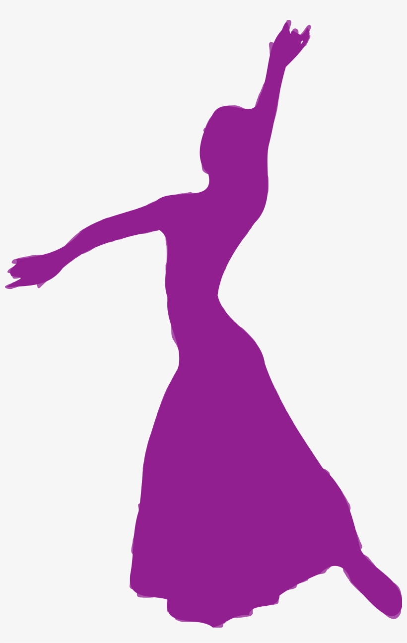 Dancer Clipart Purple - Dance - Free Transparent PNG Download - PNGkey