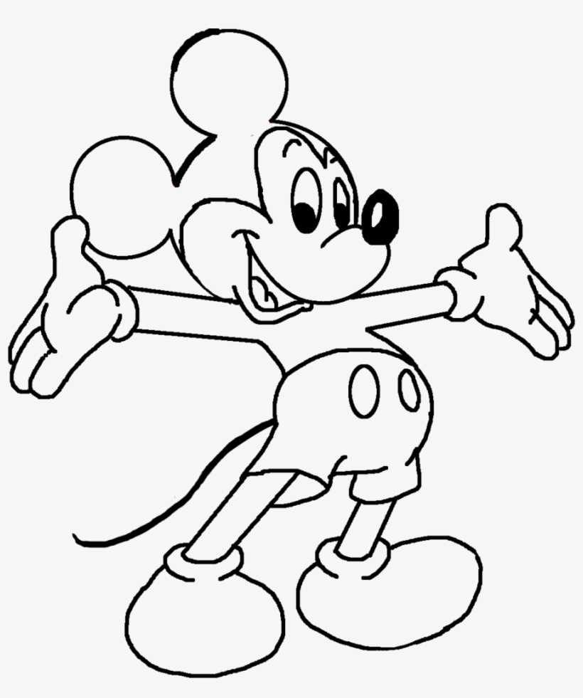 Drawing House Mickey Mouse - Cartoon Sketches Of Mickey Mouse - Free ...