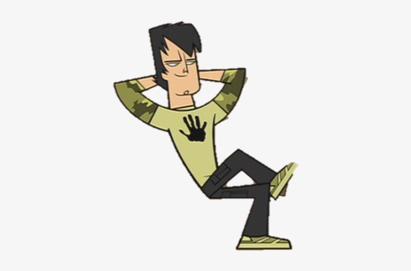 Trent Sitting - Total Drama Duncan Sitting - Free Transparent PNG ...