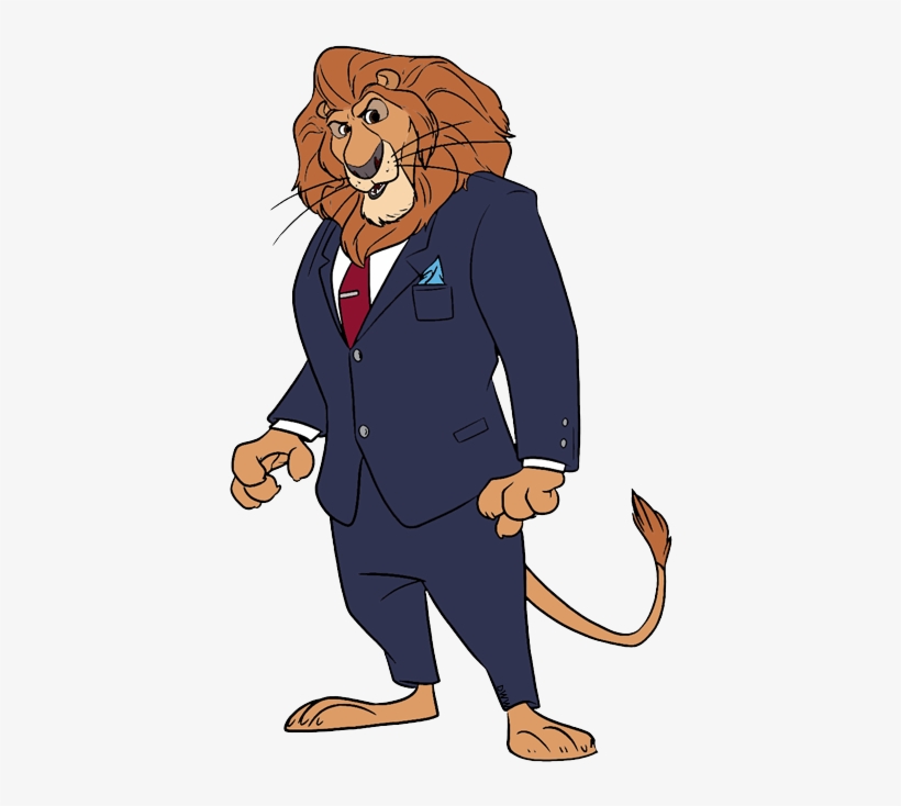 Disney Zootopia Clip Art Image - Zootopia Lion Clipart - Free ...