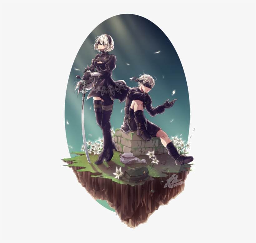 Finally Finished This Nier - Illustration - Free Transparent PNG ...