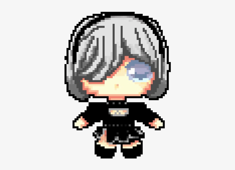 2b Nier Automata - Illustration - Free Transparent PNG Download - PNGkey