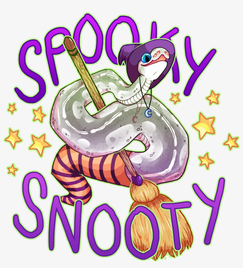 “spooky Snooty Cute Patootie ” - Spooky Snooty - Free Transparent PNG ...