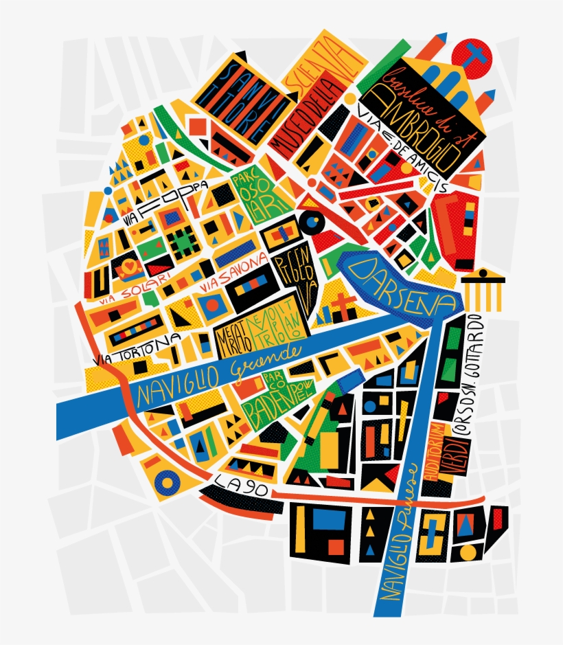 I Used A Specific Stunning Palette To Emphasize The - Map - Free ...