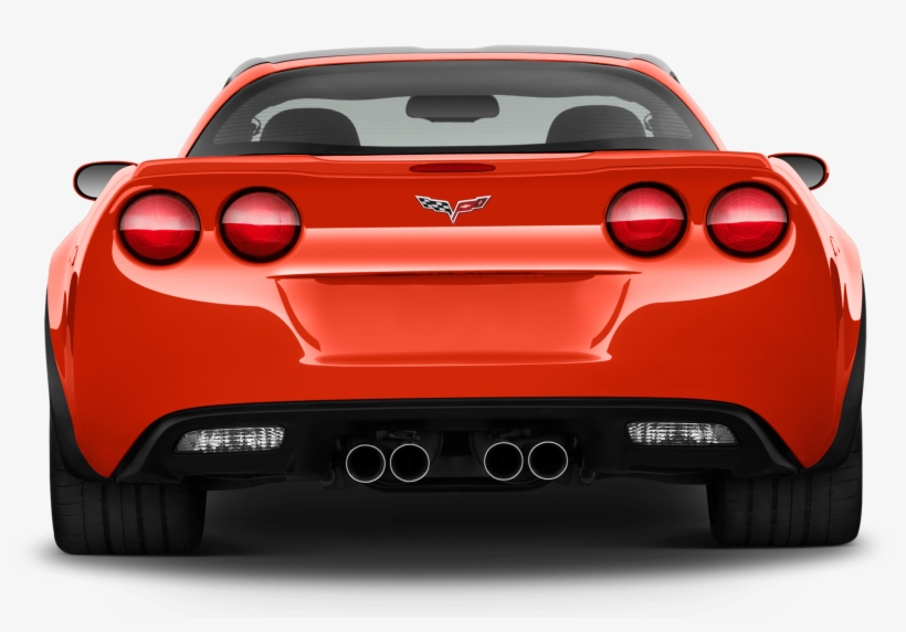 Corvette Rear View Transparent Png - Chevrolet Corvette 2017 Back ...