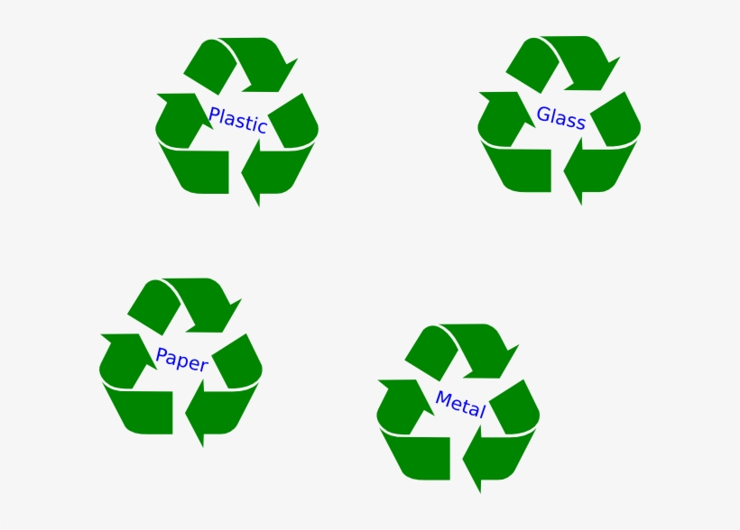 Recycle Symbol For Glass - Free Transparent PNG Download - PNGkey