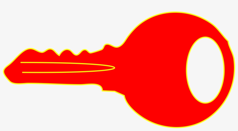 This Free Icons Png Design Of Simple Red Key - Free Transparent PNG ...
