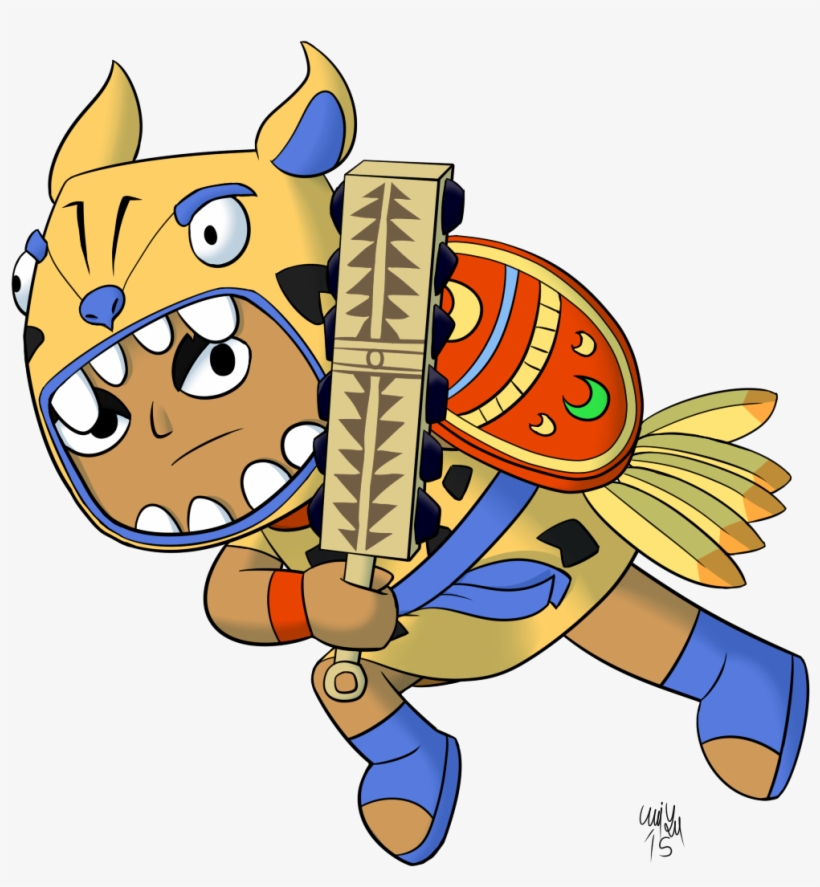 The Aztec Jaguar By Katonator On Deviantart - Zuma The Jaguar Warrior ...
