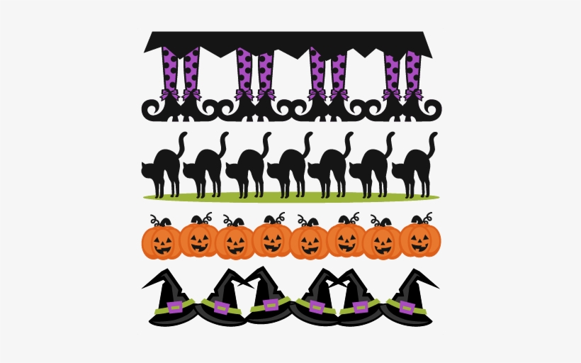 Halloween Clipart Borders Png - Halloween Clipart - Free Transparent ...