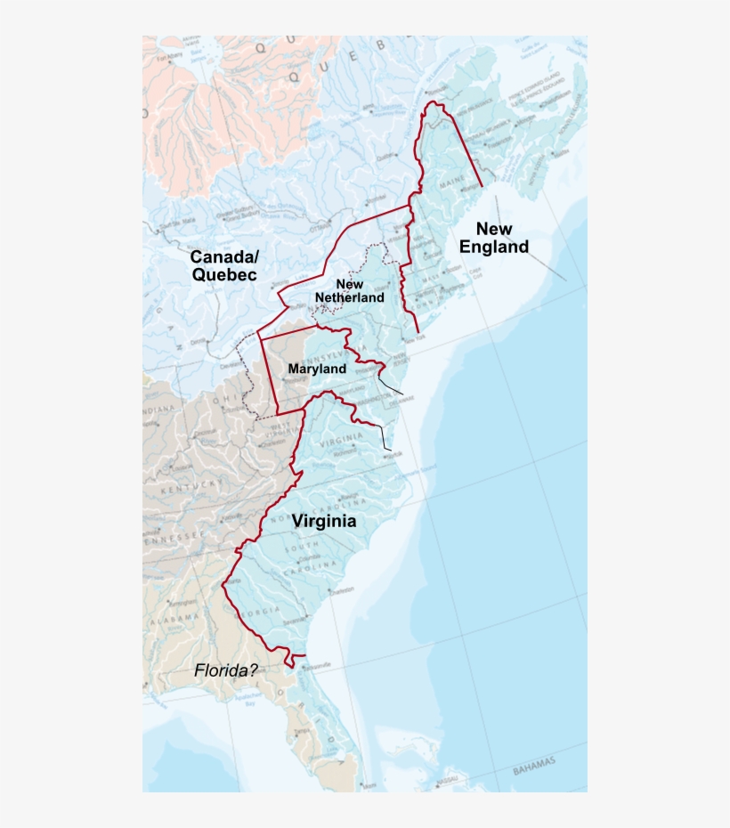 Eastern North America - North America - Free Transparent PNG Download ...