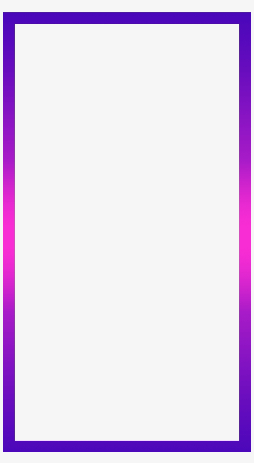 Filter[filter] Purple & Blue Border - Parallel - Free Transparent PNG ...