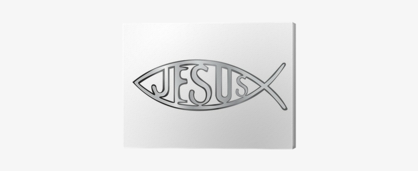 Silver Christian Fish Symbol - Ichthys - Free Transparent PNG Download ...