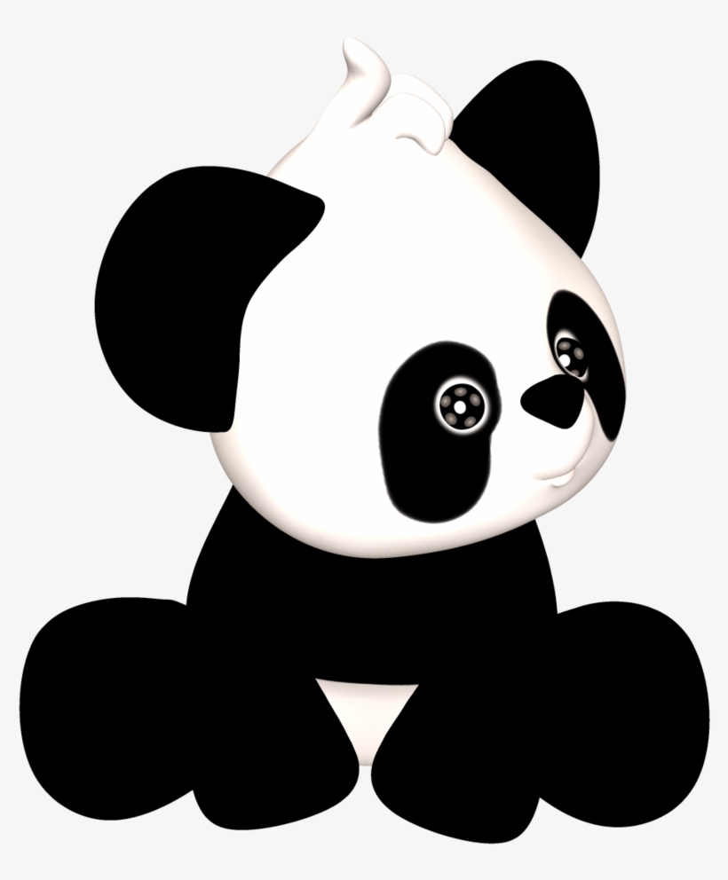 Cute Panda Png Picture - Cartoon Panda With Transparent Background ...