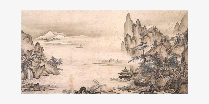 Kaiga Painting - Kano Eitoku - Free Transparent PNG Download - PNGkey