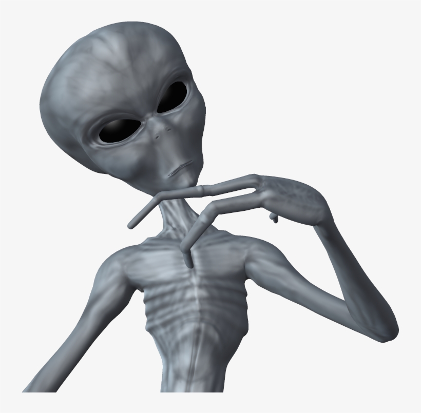 Alien Thinking - Free Transparent PNG Download - PNGkey