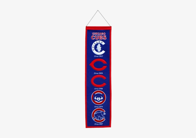Winning Streak Sports Chicago Cubs Wool Heritage Banner - Free ...