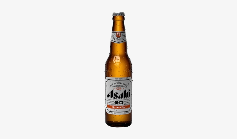 Asahi Bottle - Asahi Beer Small Bottle - Free Transparent PNG Download ...