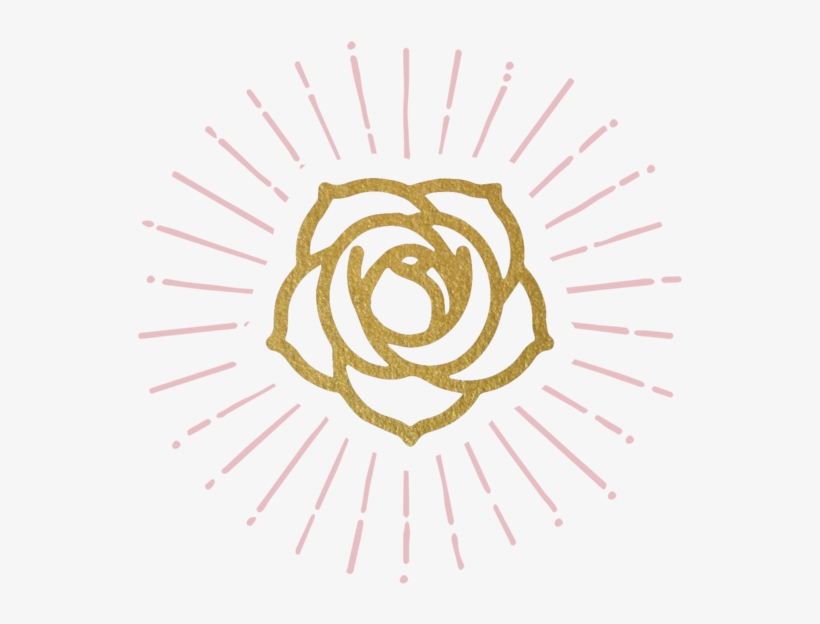 Gold Rose W Pink - Logo - Free Transparent PNG Download - PNGkey