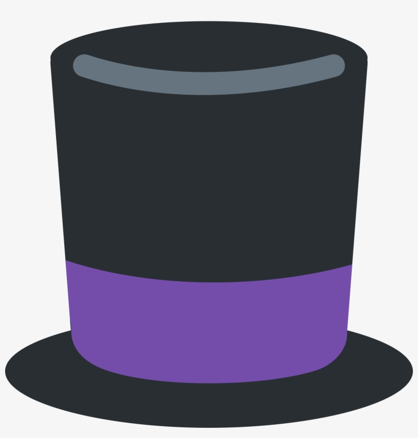 Sticker By Twitterverified Account - Top Hat Emote - Free Transparent ...
