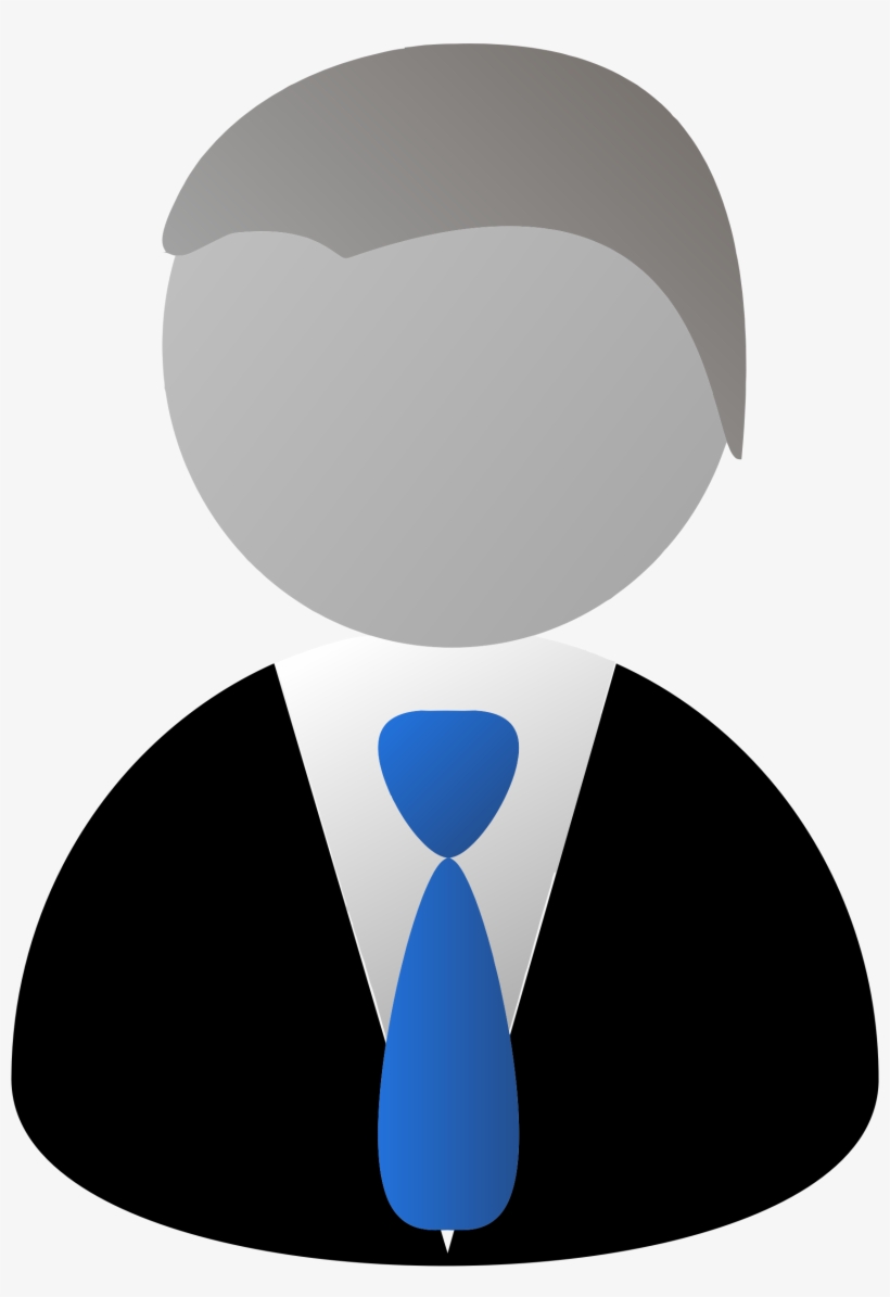 This Free Icons Png Design Of Faceless Man In Suit - Free Transparent ...