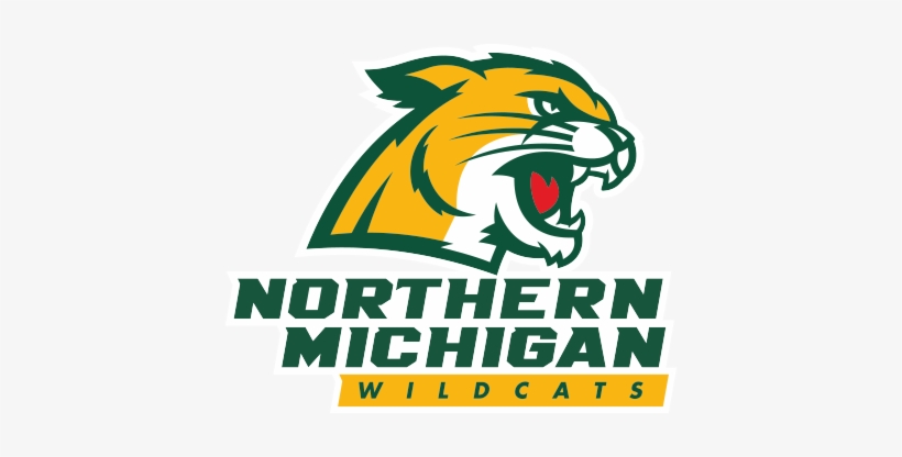 Wildcat Clipart Nmu - Northern Michigan Wildcats - Free Transparent PNG ...