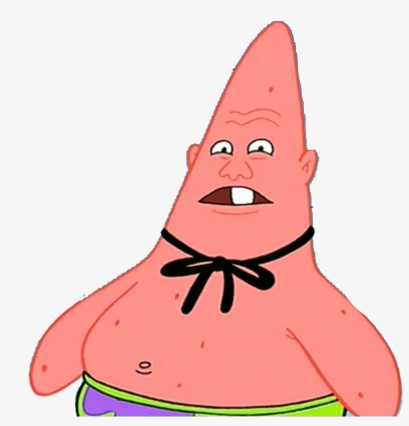 Patrick Patrickstar Spongebob Pinhead Orange Black - Pinhead Patrick ...