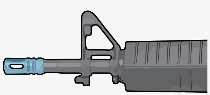 When A Gun Is Fired, Hot Gas Quickly Exits The Barrel, - Bushmaster ...