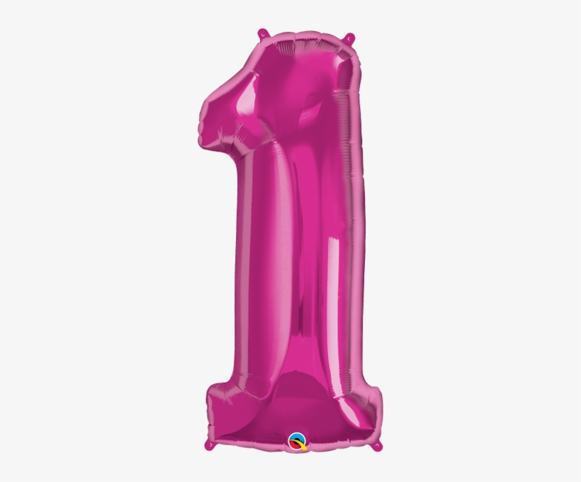 Giant Pink Number Balloons - Number 18 Pink Balloons - Free Transparent ...