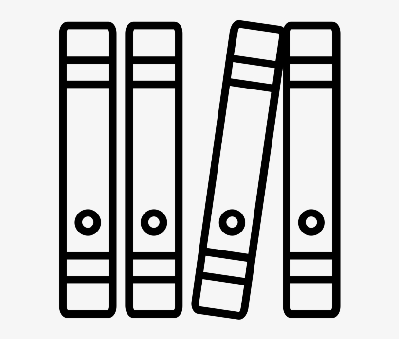 Noun Project Books Icon 1069598 Cc - Icon - Free Transparent PNG ...