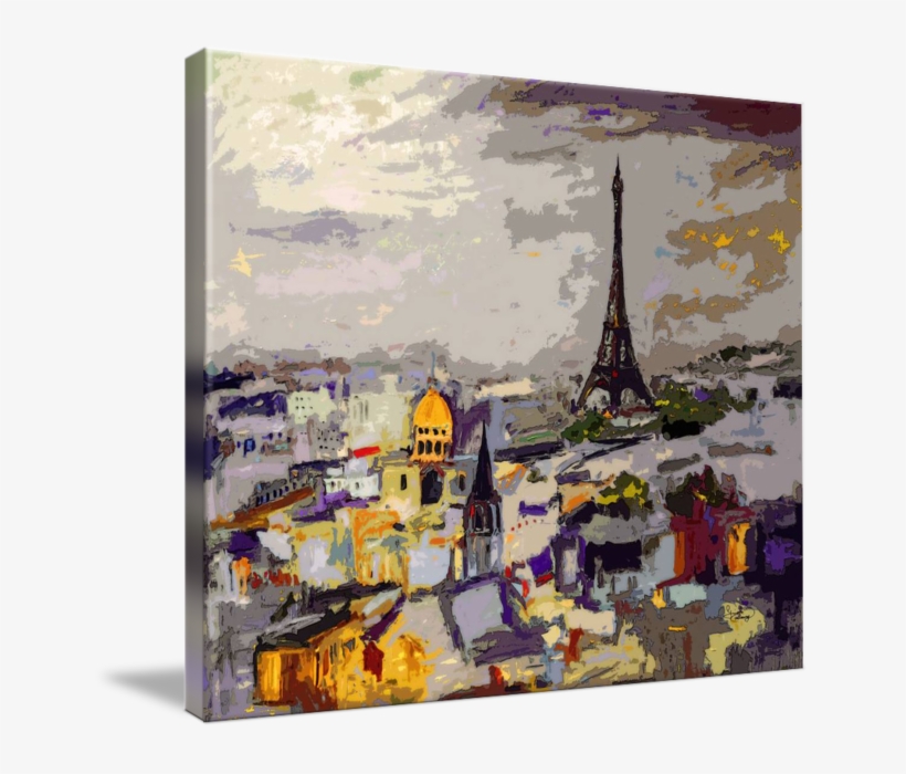 "abstract Paris Memories" By Ginette Callaway, Lovejoy - Gallery ...